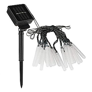 Solar String Lights Outdoor, Energy Saving Romantic and Warm Outdoor Solar Lights String for Home Decoration for Garden for Wedding Party(Default)