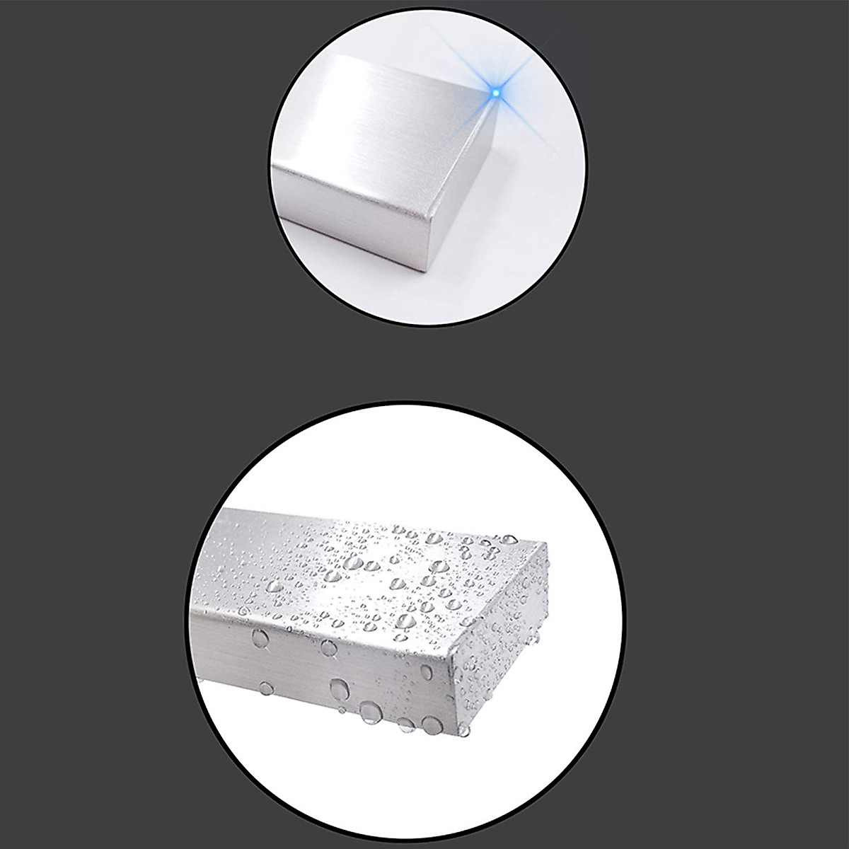 mofa 12 Inch Stainless Steel Magnetic Knife Bar with Multipurpose Use as Knife Holder, Knife Rack, Knife Strip, Kitchen Utensil Holder, Tool Holder, Art Supply Organizer, Home Organizer