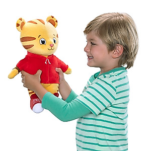 Daniel Tiger's Neighborhood Cuddle Up Daniel Tiger 10th Anniversary Plush Toy- 12 Inches Tall!