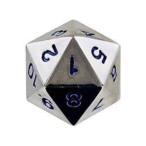 Countdown D20 22MM Metal with Bag