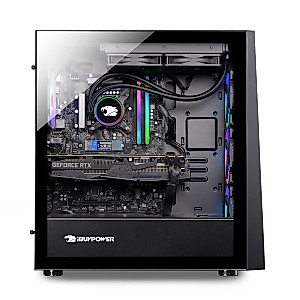 iBUYPOWER Pro Gaming PC Computer Desktop SlateHakoI7N3601 (Intel i7 12700KF 3.6GHz, GeForce RTX 3060 8GB, 16 GB DDR4 RAM, 1TB NVMe SSD, WiFi Ready, Windows 11 Home)