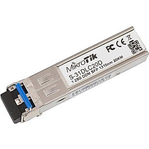 Mikrotik SFP Transceiver 1.25G 1310nm 20km Single-Mode