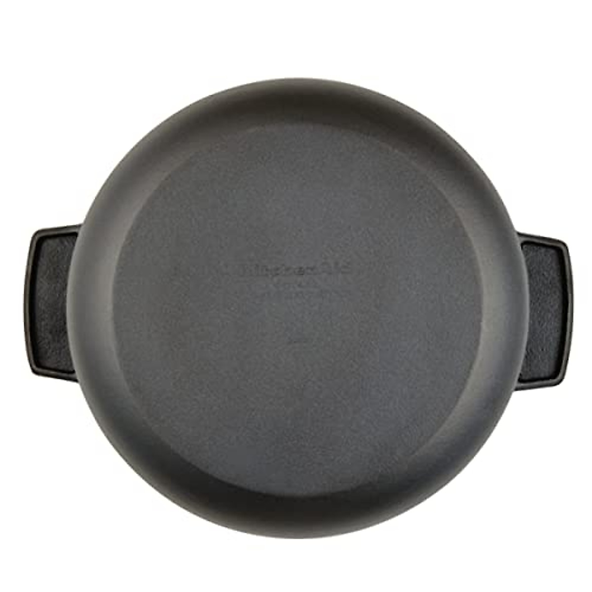 KitchenAid Seasoned Cast Iron Dutch Oven/Casserole, 6 Quart - Black