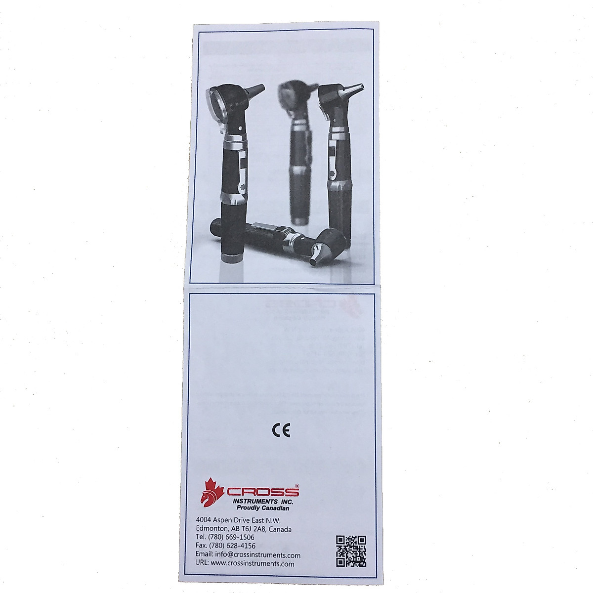 Cross Canada 11-129 Rechargeable Fiber Optic LED Otoscope Diagnostic Set