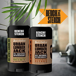 Best of Nature's Urban Lumberjack All Natural Deodorant - Cedarwood Citrus