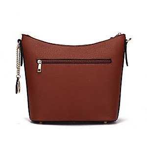 MKF Collection Crossbody Bag for Women, Shoulder Bag Lady Large Messenger Purse By Mia K