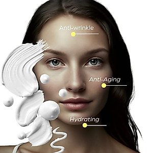 Uplifting Skin Certinol Serum - Anti-Aging Cream with Glycolic Acid, 3D Ceramide & Retinol, Firming & Tightening Moisturizer, 1.7oz