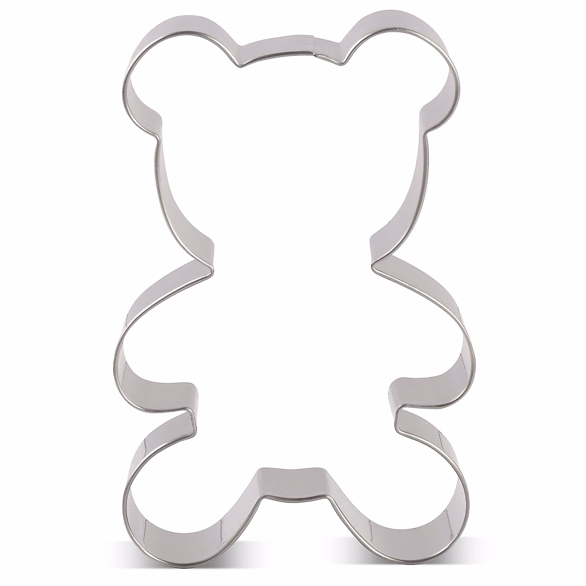 LILIAO Teddy Bear Cookie Cutter for Baby Shower - 2.7 x 3.9 inches - Stainless Steel