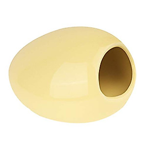 POPETPOP Guinea Pig Hamster Hideout Ceramic Cartoon Hamster House Chinchilla Mini Hut Small Pet Animals Hideout Cage House Summer Cool Hideout Guinea Pig Bedding