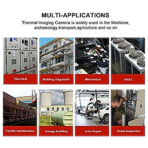 HT-19 New Higher Resolution 320 x 240 IR Infrared Thermal Imaging Camera with 300,000 Pixels and Sharp 3.2" Color Display Screen. Hti-Xintai