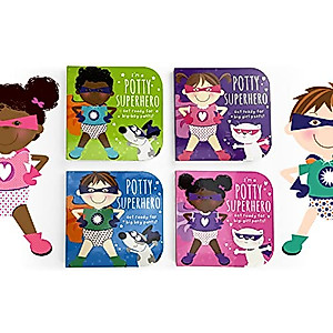 I'm a Potty Superhero: Get Ready For Big Girl Pants! Children's Potty Training Board Book