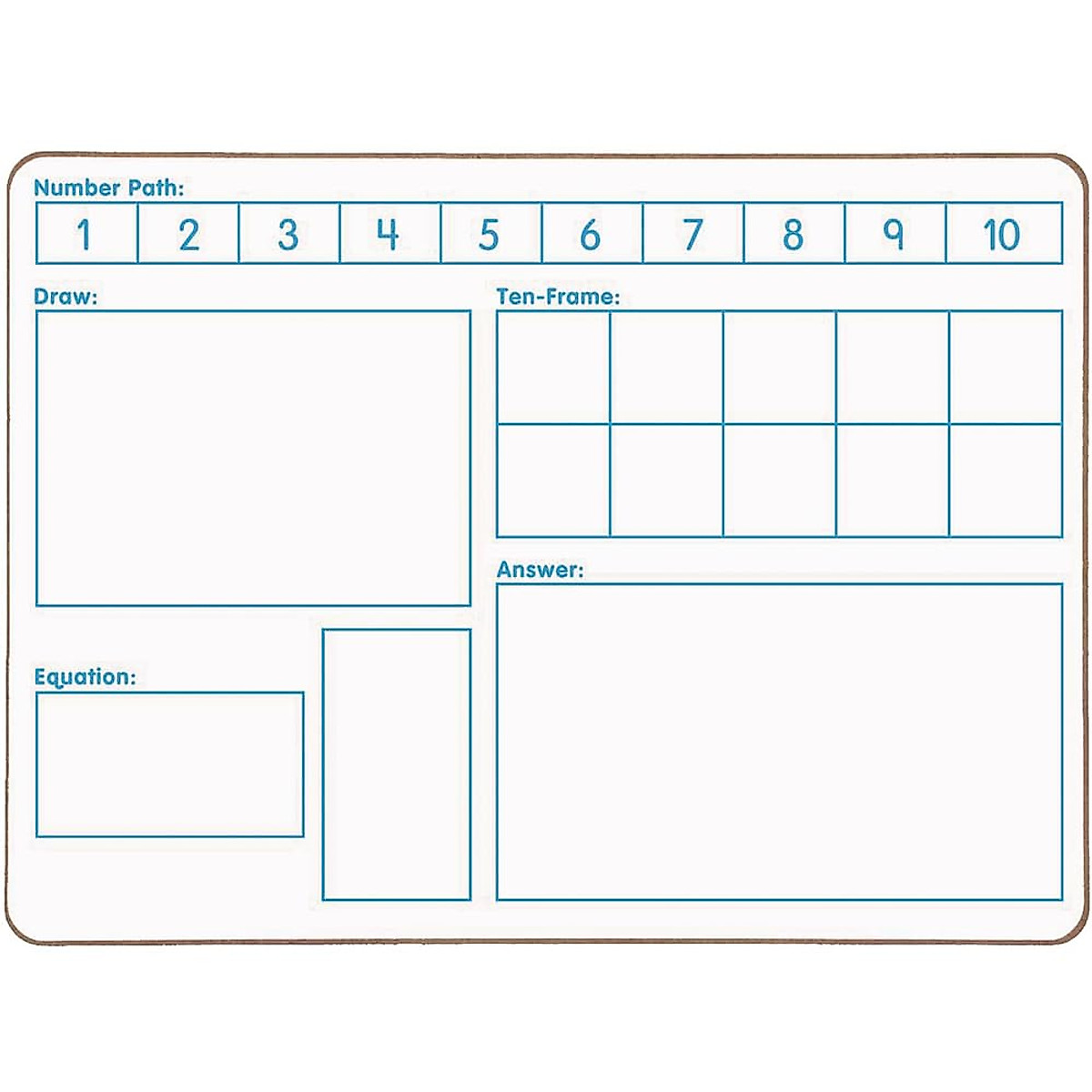Solving Problems Two-Sided Dry Erase Boards Set