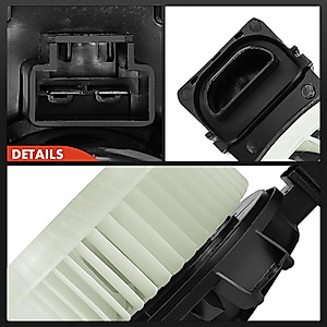 A-Premium Front HVAC Heater Blower Motor Assembly Compatible with Toyota, Scion & Pontiac Vehicles - Corolla 2009-2019, Matrix 2009-2014, RAV4 2006-2018, Vibe 2009-2010, tC 2011-2016, xB 2008-2015