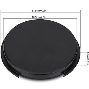 TUOREN 3Pack Guitar Mute Dampener Set with Guitar Sound Hole Cover String Muter Bridge-Side Silence Noise Reducer for 4-6 String Guitar Bass