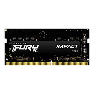 Kingston FURY Impact 32GB (2x16GB) 3200MT/s DDR4 CL20 Laptop Memory Kit of 2 | Intel XMP | AMD Ryzen | Plug n Play | Low Power Consumption | KF432S20IBK2/32