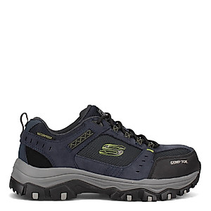Skechers Men's Greetah Construction Shoe, Navy, 12 W US