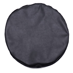 Womens Classic Pu Leather French Beret Hat (Black)