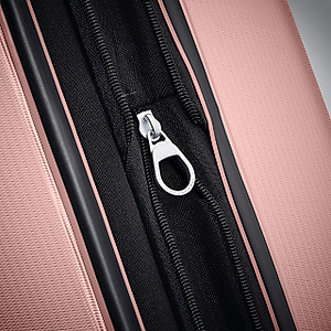 Samsonite Winfield 3 DLX Hardside Expandable Luggage with Spinners, Checked-Medium 25-Inch, Rose
