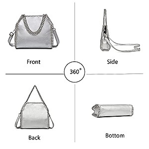 KKP Women’s crossbody handbags Fashion Chain crossbody bag Adjustable Strap Handbags Shoulder Bag