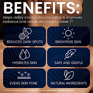 Dark Spot Remover for Face & Body | Melasma Cream & Age Spot Remover | for Skin Discoloration, Post-Blemish Marks, Scars & Spots | Cream for Dark Spots