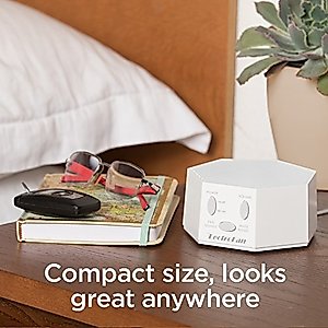 LectroFan High Fidelity White Noise Machine with 20 Unique Non-Looping Fan and White Noise Sounds and Sleep Timer