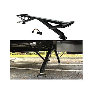 MFZDQL Rear Trailer Power Stabilizer Jack Stand Kit with Black Exterior Switch Replaces 298707