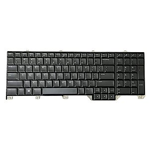 ZAHARA Keyboard with RGB Backlit for Dell Alienware 17 R5 Area 51M PK132F11A01 NSK-EYBBC US