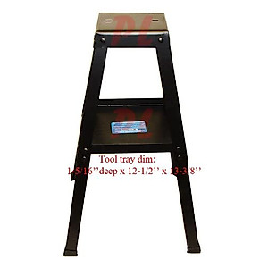 Universal 4 Legs Bench Grinder Buffer Vise Stand w/ Tool Tray Grinder Stand