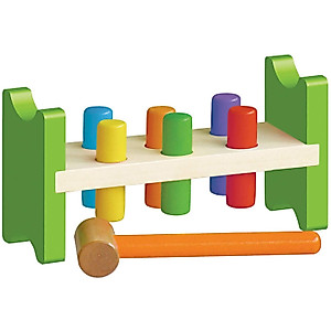 Classic Wooden Pound A Peg Toy