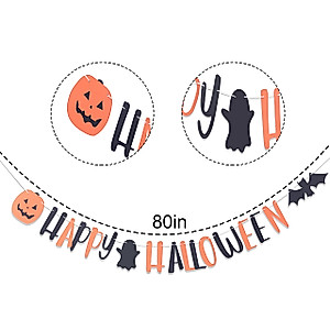 Happy Halloween Banners - Halloween Decorations, Halloween Bat Banners, Happy Halloween, Halloween Signs, Halloween Wreaths