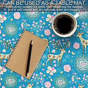 Healifty Fabric 6pcs Christmas Fabric Cotton Fabric Bundle Squares Patchwork Cloth Quilting Fabric Cloth for DIY Christmas Wreath Doll Dress Coaster Sewing Quilting 40x50cm Linen Fabrics