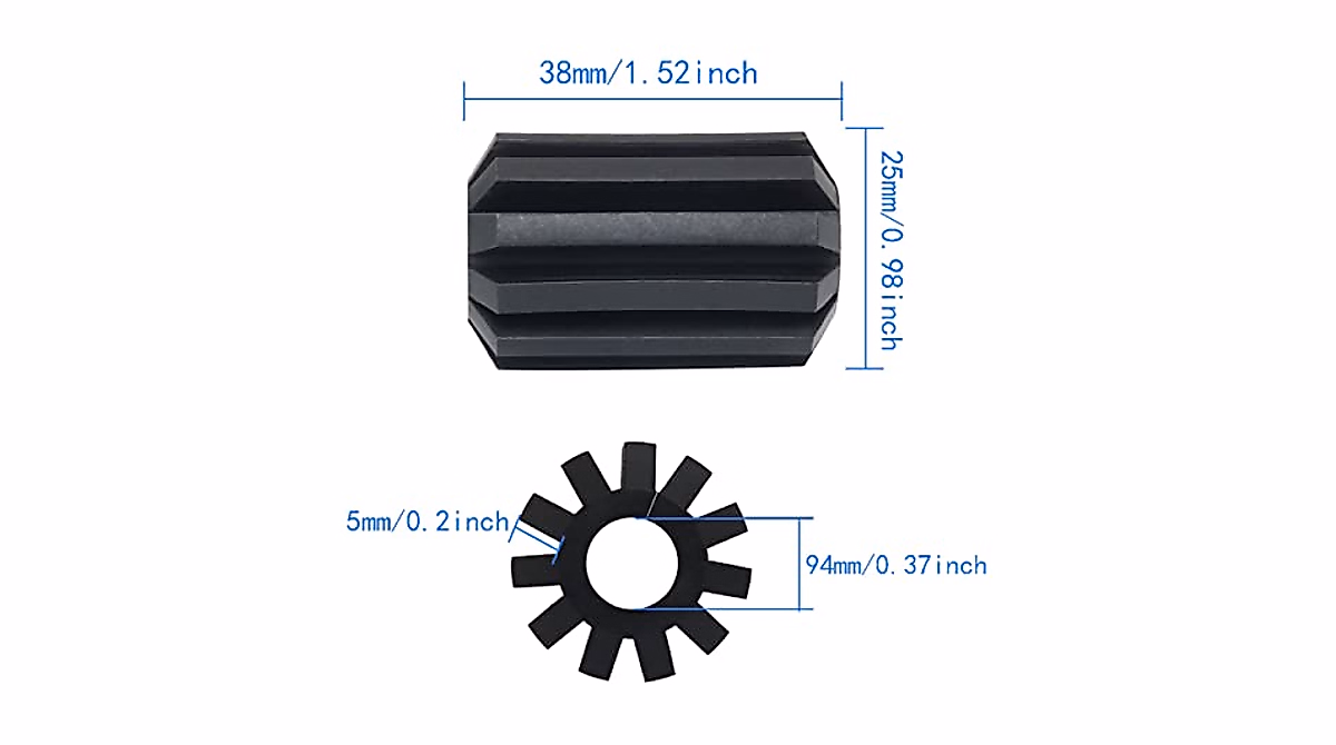 ITROLLE 4PCS Roof Snow Rake Replacement Wheels for Shingle Saver Roof ...