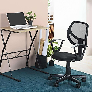MNHW Adjustable Ergonomic Mesh Swivel Computer Office Desk Task Rolling Chair FilinyDF Gaming Chair Office Chair Desk Chair Computer Chair Home Office Desk Chairs Gamer Chair Office Chairs Rolli