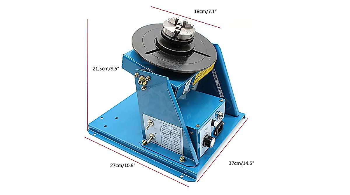 Mini Rotary Welding Positioner for Precise Pipe and Flange Welding