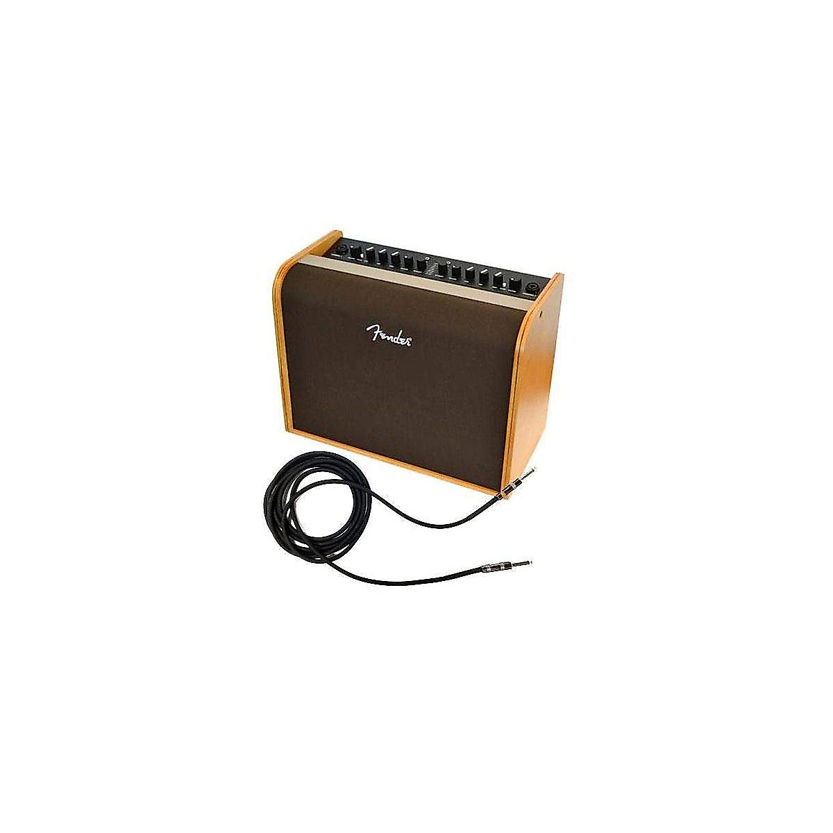 Fender Acoustic Guitar Amp, 100 Watts, with 2-Year Warranty Bluetooth Speaker, 8 Inch Full-range Speaker, 14Hx18.5Wx9.25D inches, Wood, Natural Blonde