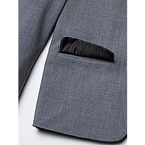 Van Heusen Boys' Big Flex Stretch Suit Jacket, Oxford Grey, 14