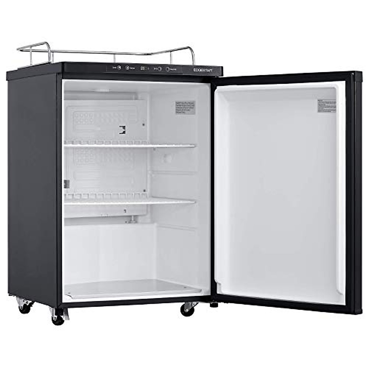 EdgeStar BR3002SS 24 Inch Wide Kegerator Conversion Refrigerator for Full Size Keg - Stainless Steel