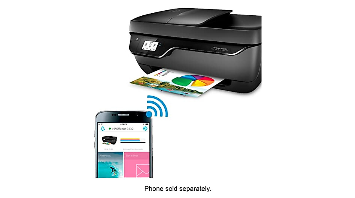 HP OFFICEJET 3830 AIO Printer Bundle – All-in-One Printing