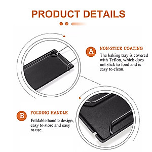 Mini Cheese Raclette, Portable Foldable Non-Stick Raclette Grill, Candlelight Cheese Melter Pan, with Spatula