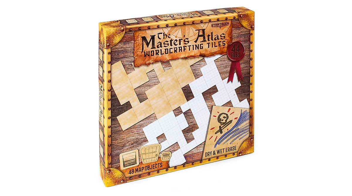 Master's Atlas Grid Tiles for DND & TABLETOP RPG