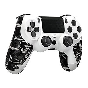 Lizard Skins DSP Controller Grip for PS4 Controllers – PS4 Gaming Grip - Playstation 4 Compatible Grip 0.5mm Thickness - PRE Cut Pieces - Easy to Install – 10 Colors (Black Camo)