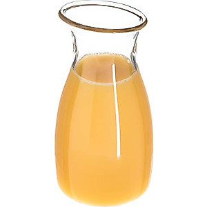 Carlisle FoodService Products 7090007 Cascata Carafe Juice Jar Beverage Decanter Only, Plastic, .25 L, Clear, 1 Count (Pack of 1)