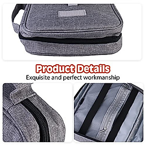 Men Bible Carrying Cover Case: Women Bible Covers with Book Stand and Handle Church Bag Carrying Book Case Bible Holder, for Scripture Study Protector