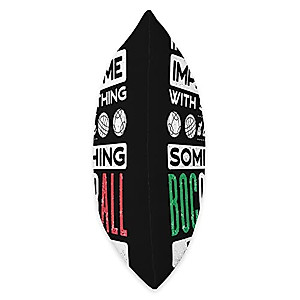 Boules - Lawn Bowls Bocce Ball Sports Designs Ball Player Boules Bowls Bocce Funny Throw Pillow, 16x16, Multicolor