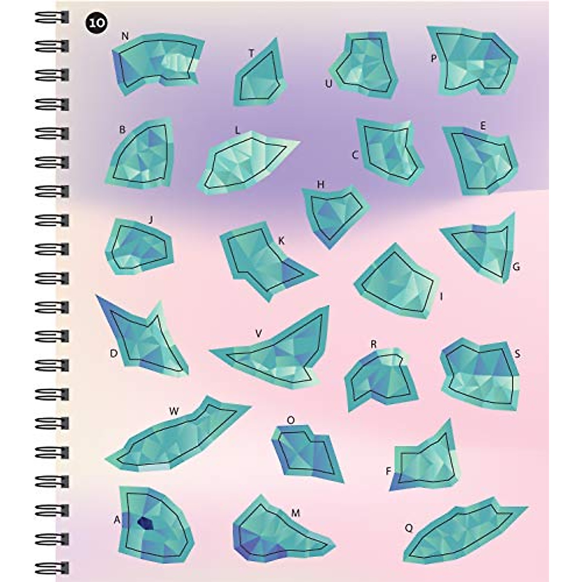 Brain Games - Sticker by Letter: Magical Creatures (Sticker Puzzles - Kids Activity Book)