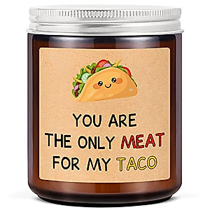 Lavender Scented Candles - Funny Wedding Gifts, Engagement Gifts for Women, Friends, Couples, Newly Engaged Friends - Bachelorette Gifts for Bride, Bride to Be