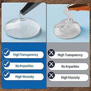 Hot Glue Sticks Multi Temp, Full Size 10" Long x .43" Diameter, Clear, 10 Sticks,PALOKA