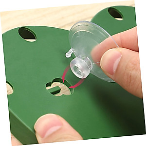 IMIKEYA Flower Mud Block Dried Flower Mud Heart Shaped Flower Foam Green Heart Decor Artificial Flower Foam Heart Shape Flower Foam Floral Foam Garland Flower Mud Accessories Round Sausage