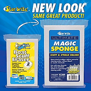 STAR BRITE Boat Scuff Eraser - Marine Grade Magic Erasers - 2 Pack (041000)