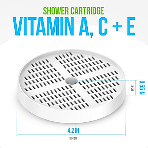 AquaHomeGroup Vitamin C + E +A Replacement Cartridge For Hexagon shower head